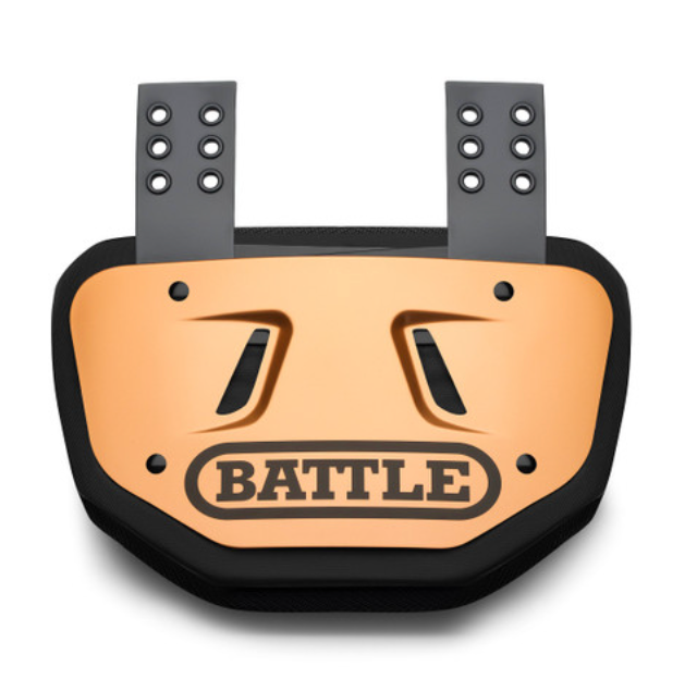 Battle Back Bone Back Plate - Copper – Football Depot