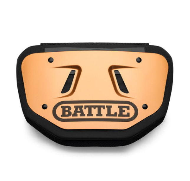 Battle Back Bone Back Plate - Copper – Football Depot